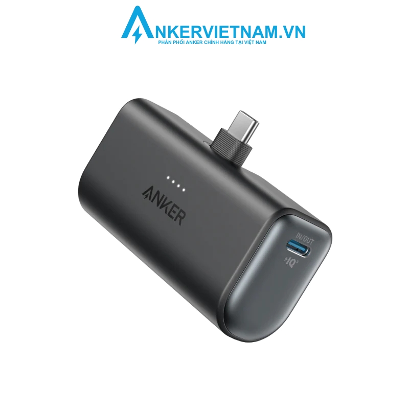 Anker A1653 - Pin dự phòng 5000mAh kèm đầu sạc type C - sạc nhanh ...